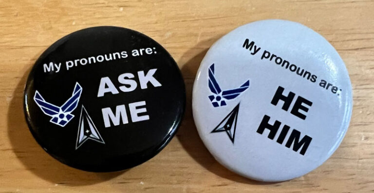 Military Gender Pronoun Training Starrs