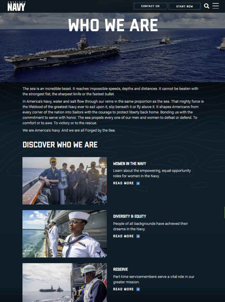 The Navy and Diversity | STARRS