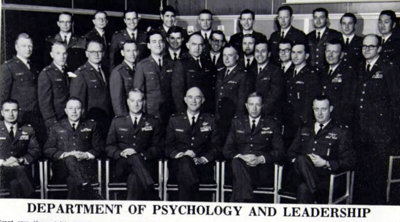 USAFA Professors -- Then and Now | STARRS