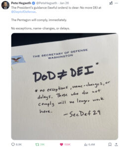 ALNAV Message: Department of Navy Implementation of Executive Order ...