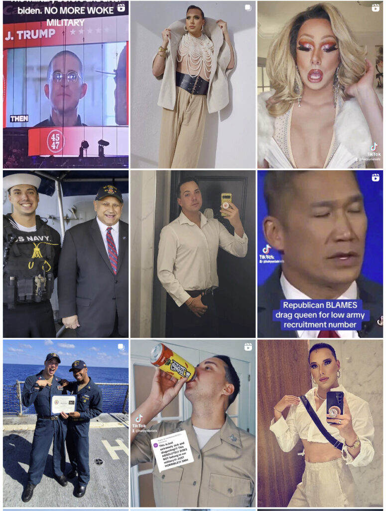 Infamous Navy Drag Queen/Recruitment Influencer Reenlists | STARRS