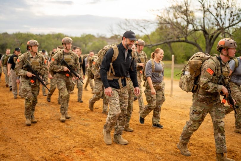 USECAF Lohmeier Joins Special Warfare Trainees for Morning Ruck | STARRS