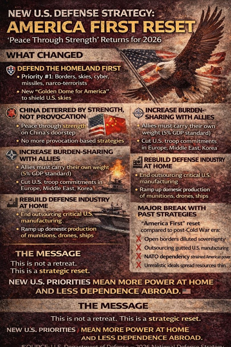 Dept Of War 2026 National Defense Strategy Starrs
